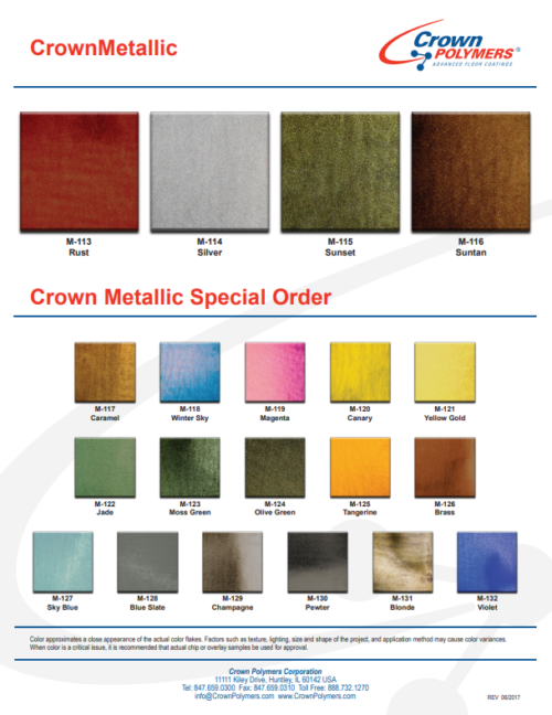 Crown Polymers - INDUSTRIAL SURFACE SOLUTIONS